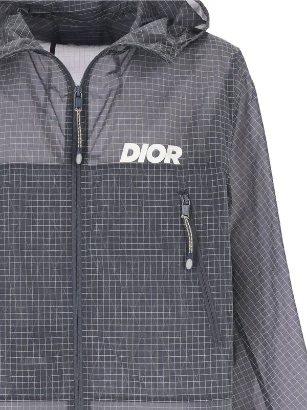Dior Hooded Zip-up Jacket