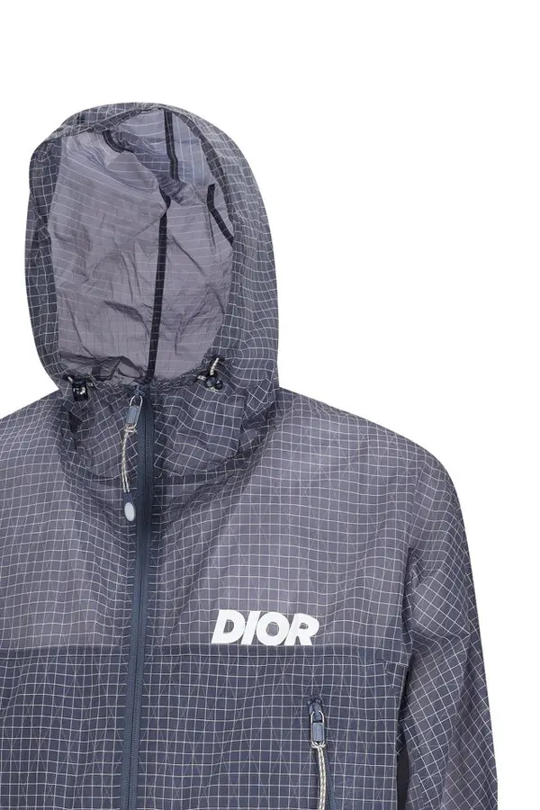 Dior Hooded Zip-up Jacket