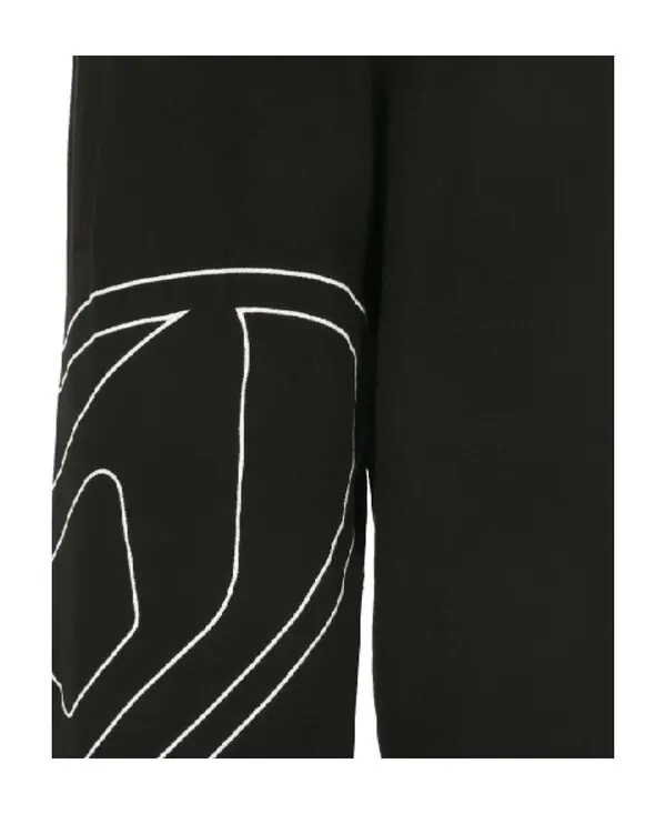 DIESEL® Oval-d Logo Embroidered Track Pants