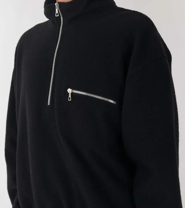 RIER Half-zip Fleece Sweatshirt