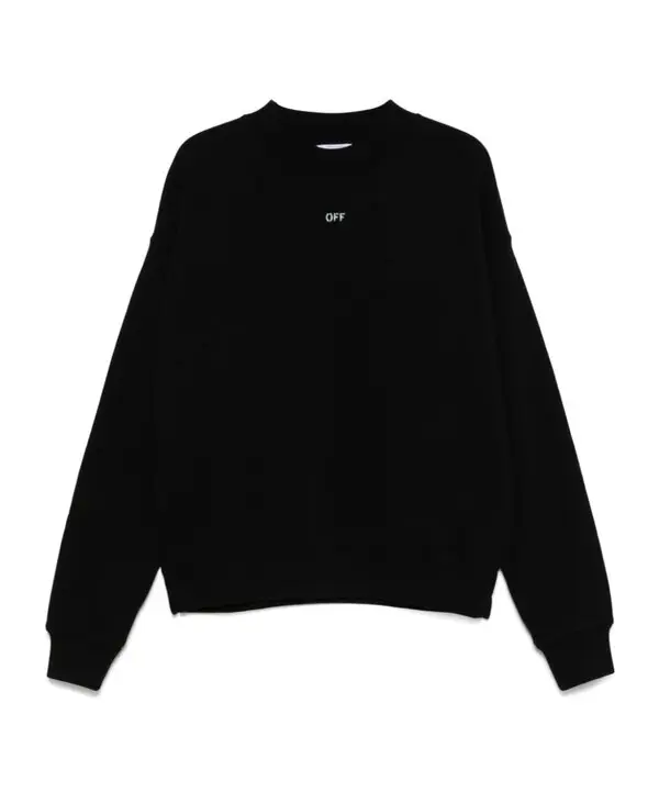 Off-White Vibe Arrow Skate Crewneck Sweatshirt - Black