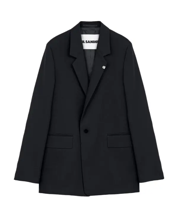 JIL SANDER Single-breasted Tailored Blazer - No