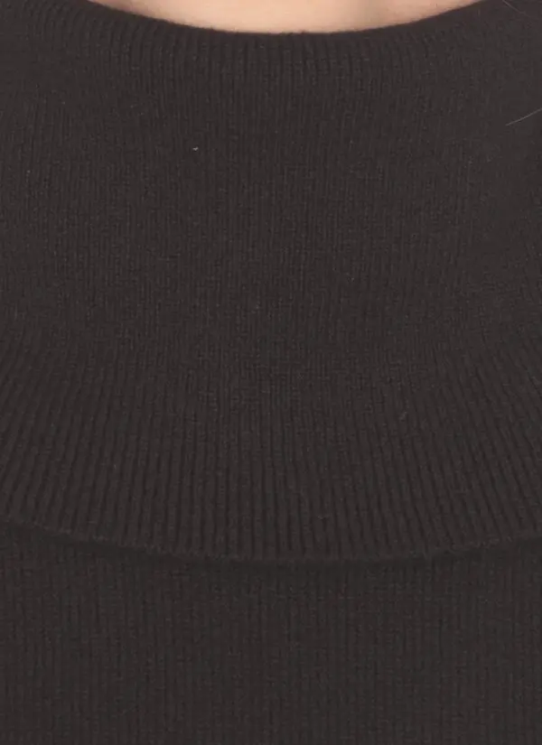 JIL SANDER Cashmere Roll-neck Jumper - Black