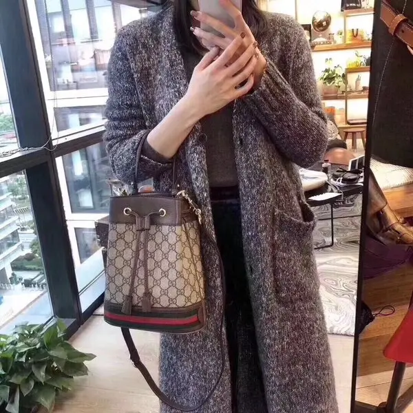 Gucci Ophidia Small Bucket Bag - Beige/ebony
