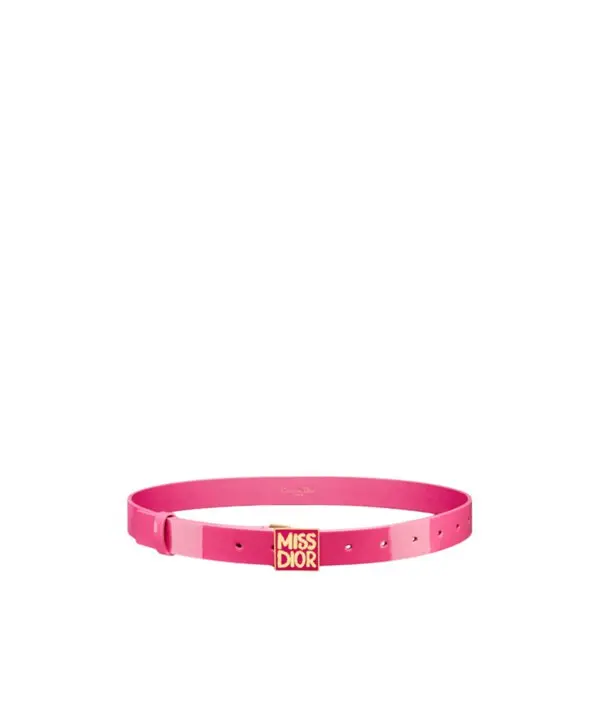 Dior Miss Graffiti Belt - Purple-red