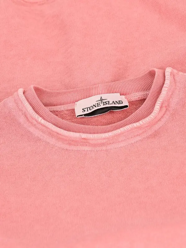 Stone Island Ribbed Crewneck Sweatshirt