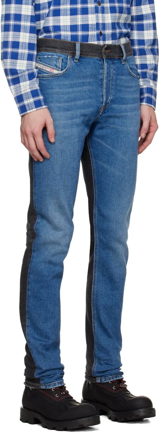 DIESEL® 1995 D-sark Mid-rise Straight-leg Jeans - Blue