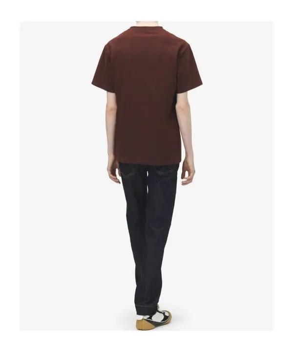 Alexander McQueen Flocked Logo T-shirt