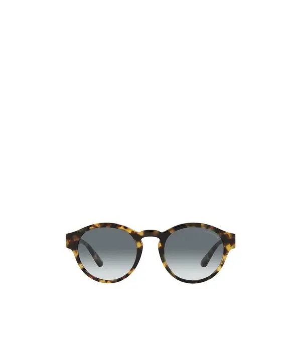 Giorgio Armani Tortoiseshell Logo Eyeglasses - Gray