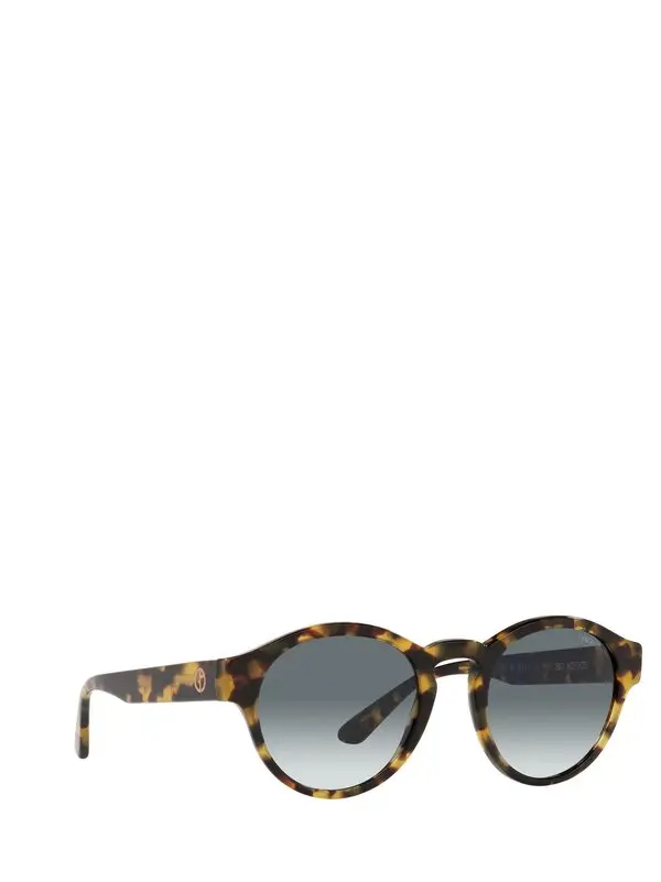 Giorgio Armani Tortoiseshell Logo Eyeglasses
