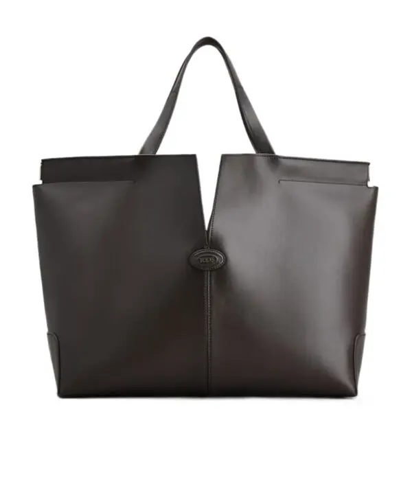 TOD'S Medium Tote Bag With Logo Detail