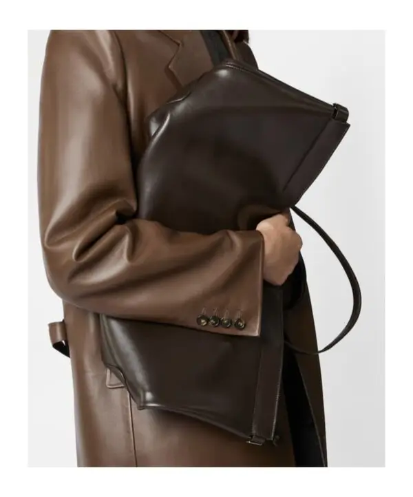 TOD'S Medium Tote Bag With Logo Detail