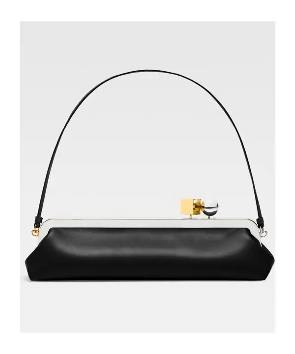 Jacquemus The Salon Clutch Bag - Black