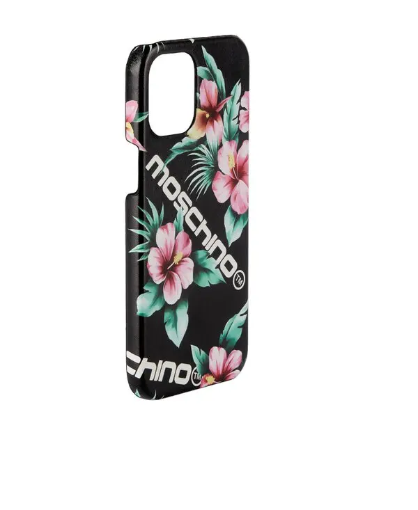 Moschino Flowers Logo Iphone 12 Pro Max Mobile Phone Case
