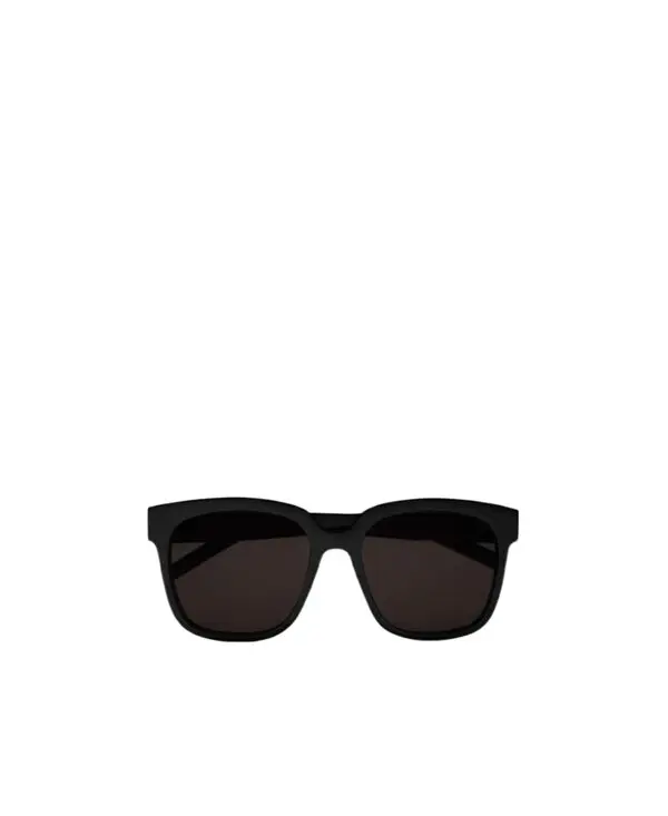 Saint Laurent Square Frame Sunglasses - Black