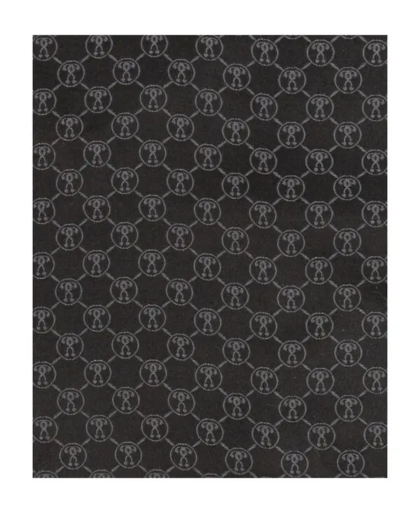 Moschino Logo Printed Pocket Square
