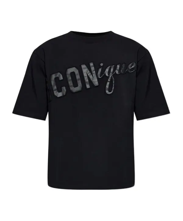 Dsquared2 Logo Patch Crewneck T-shirt
