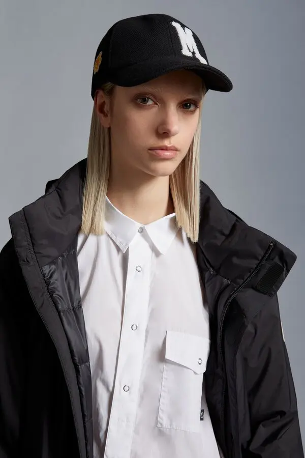 Moncler Wool Felt Baseball Cap