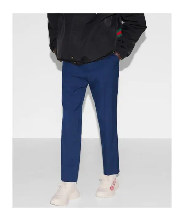 Gucci Rhyton Sneakers With Logo Detailing - Ivory White