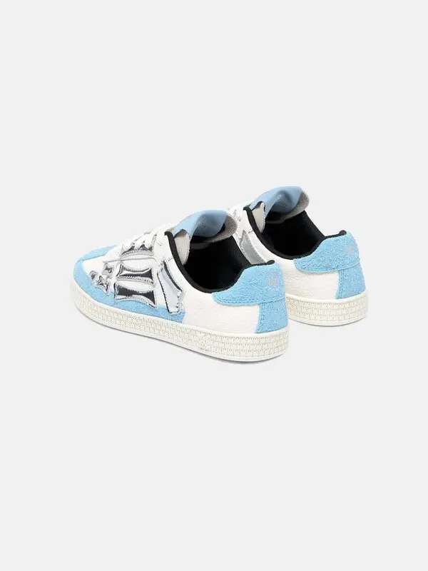 Amiri Appliqué Trainers - Light Blue
