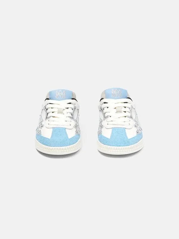Amiri Appliqué Trainers - Light Blue