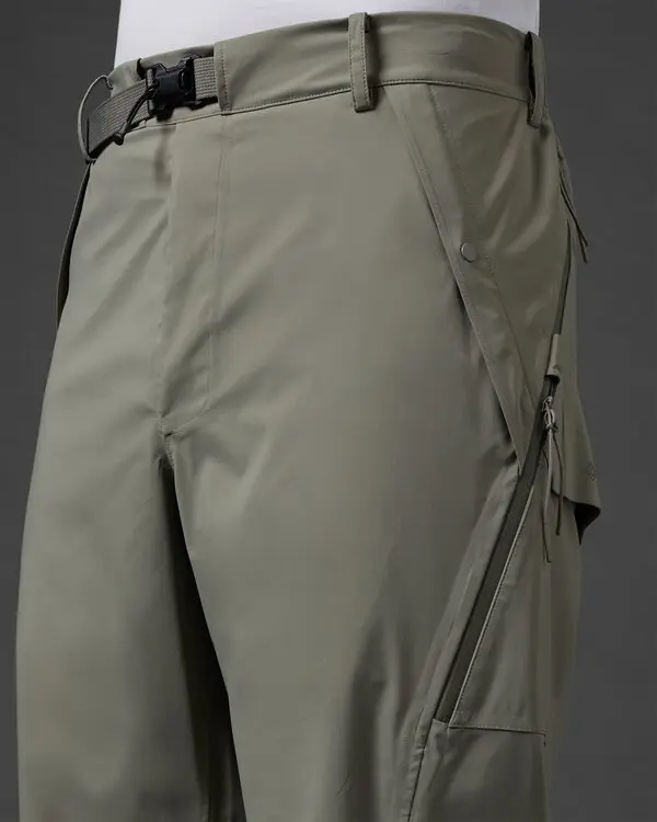 C.P. COMPANY Straight Leg Trousers With Logo Detail