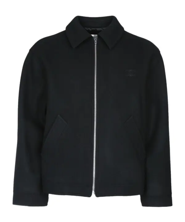 Celine Wool Felt Jacket - Black
