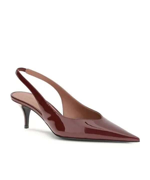 Amina Muaddi Anok Slingback Pumps
