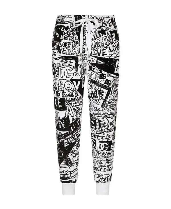 Dolce & Gabbana Graphic-print Track Pants