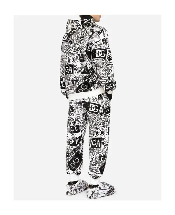 Dolce & Gabbana Graphic-print Track Pants