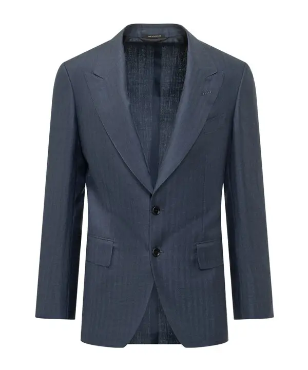 TOM FORD Single-breasted Blazer - Black