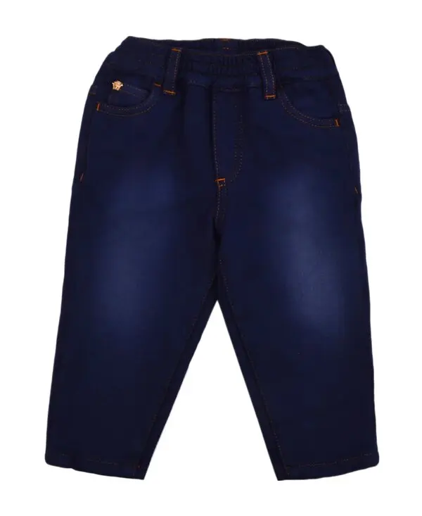 Versace Loose Fit Faded Detail Jeans - Black