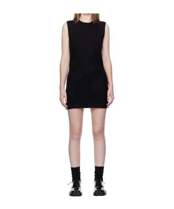 RIER Walker Mini Dress - Light Black