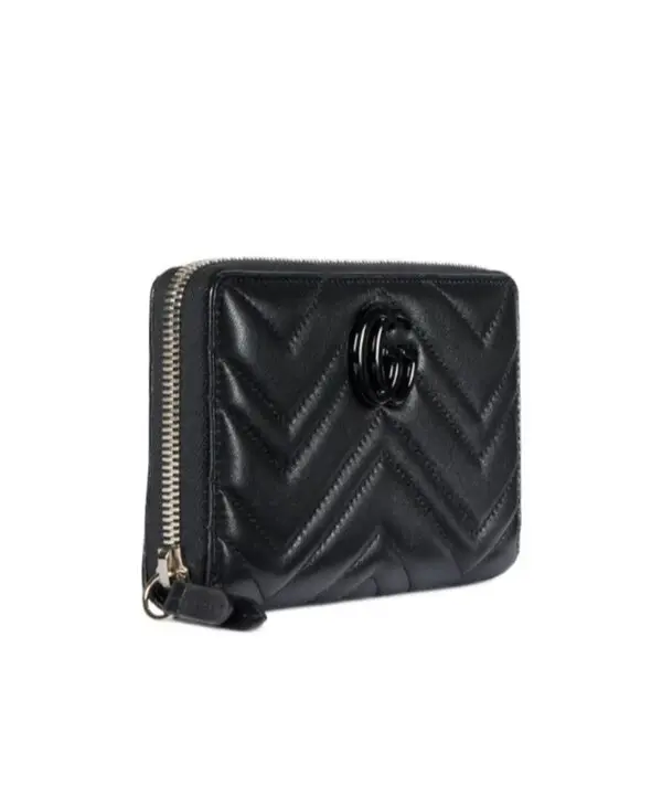 Gucci Gg Marmont Zip Around Wallet