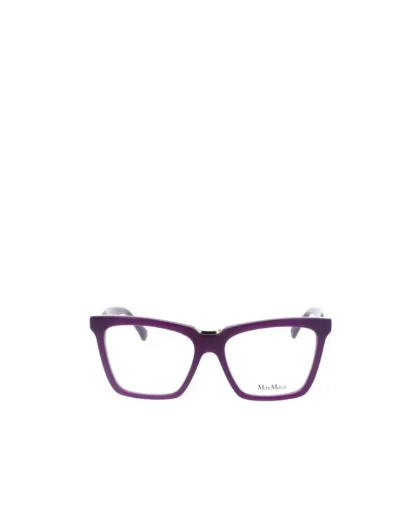 Max Mara Square-frame Glasses - Purple
