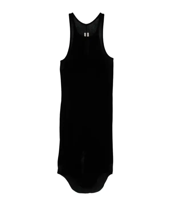 Rick Owens Knitted Tank Top - Black