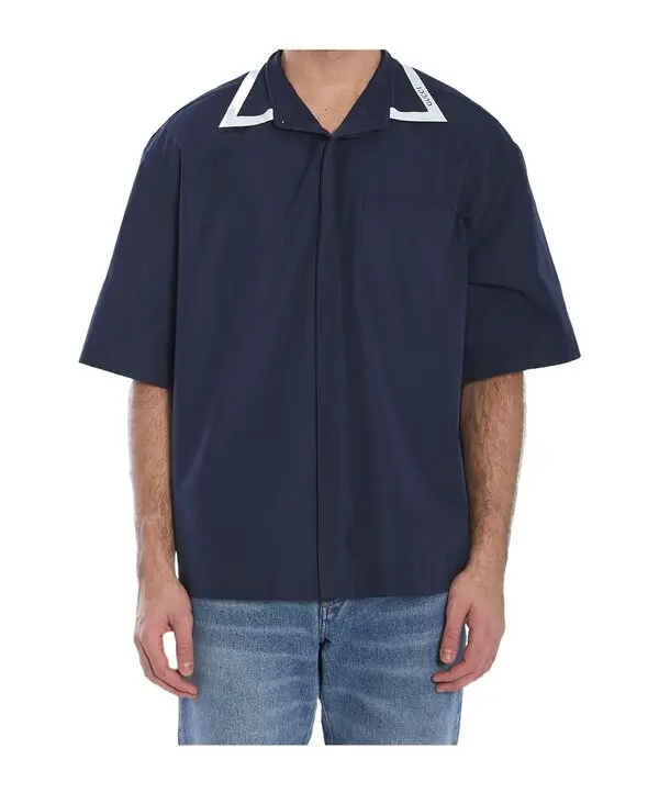 Gucci Collared Detailed Short-sleeved Shirt