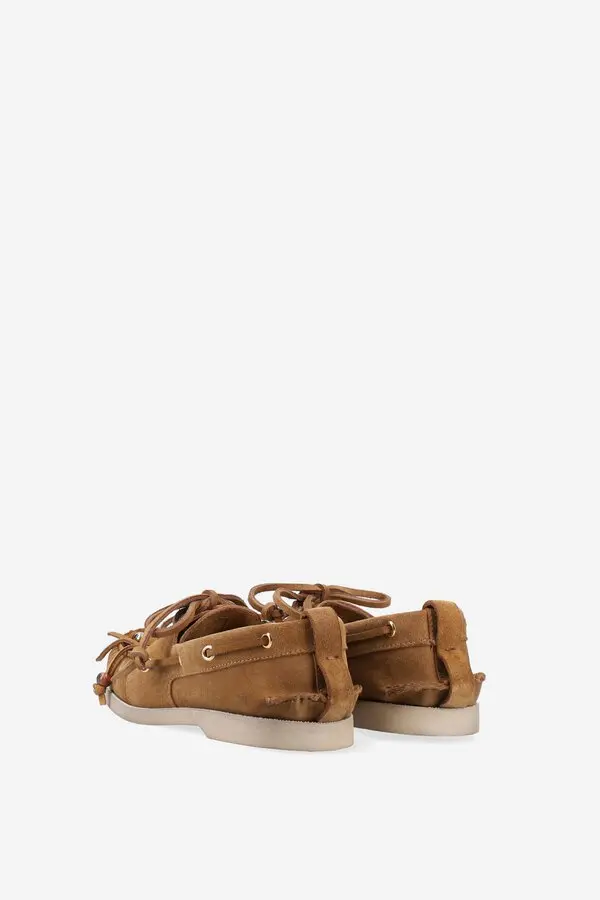 GOLDEN GOOSE Cruise Fringed Loafers - Brown