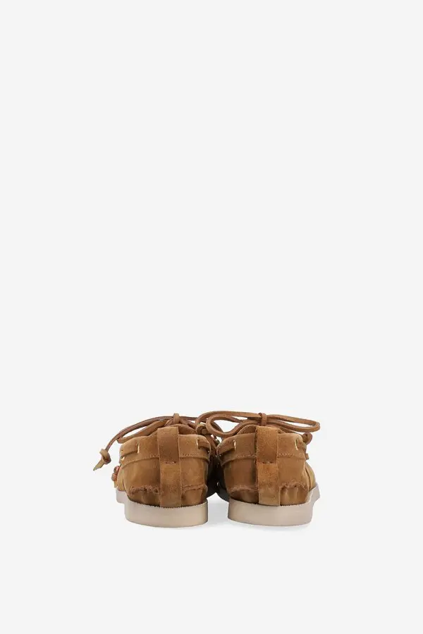 GOLDEN GOOSE Cruise Fringed Loafers - Brown