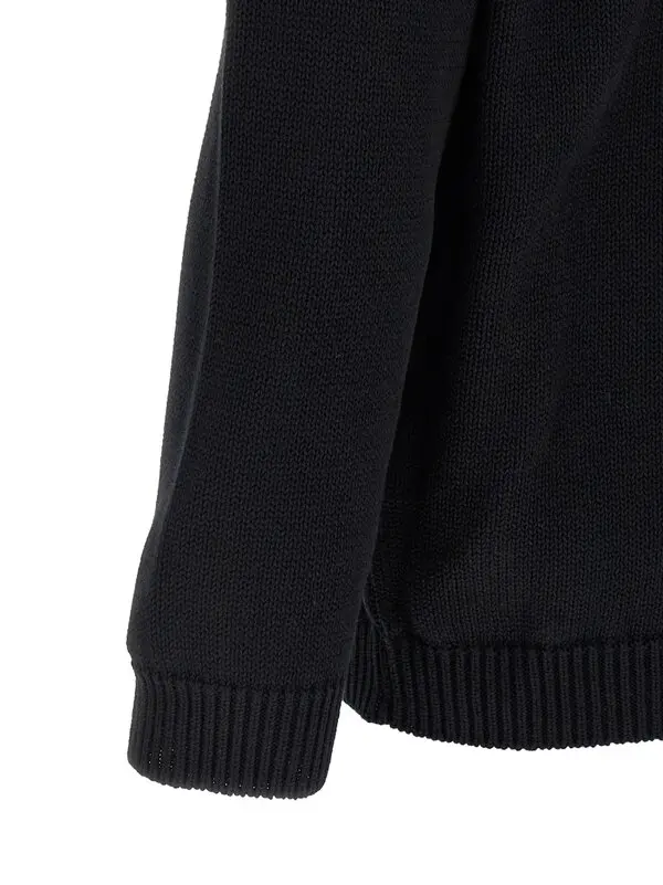 Off-White Logo Detailed Knitted Sweater