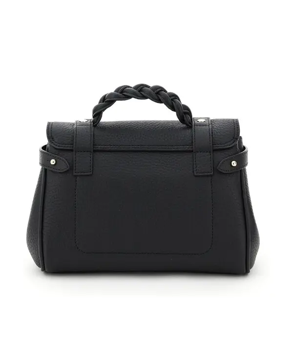 Mulberry Alexa Buckled Mini Crossbody Bag - Black