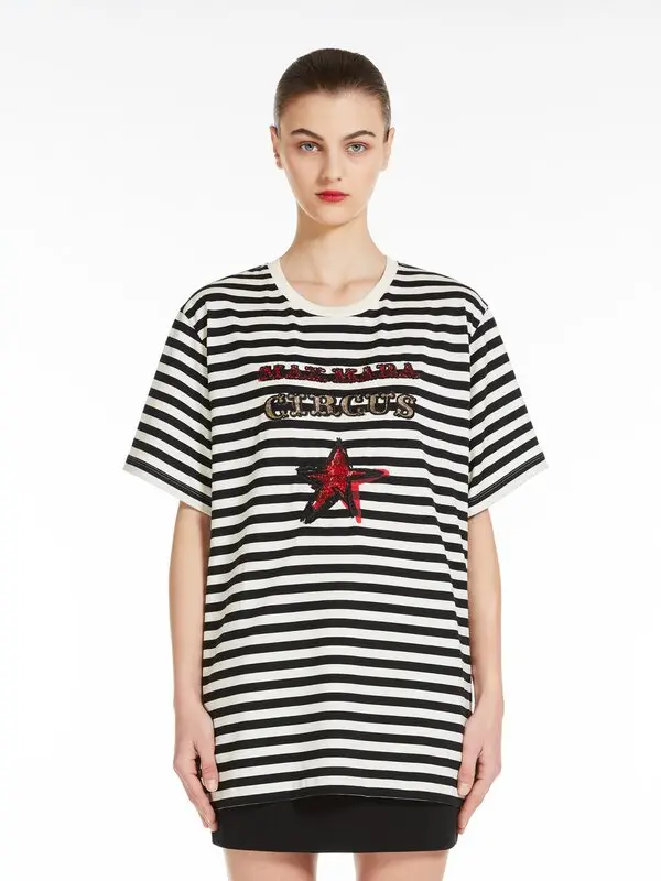 Max Mara Striped Crewneck T-shirt