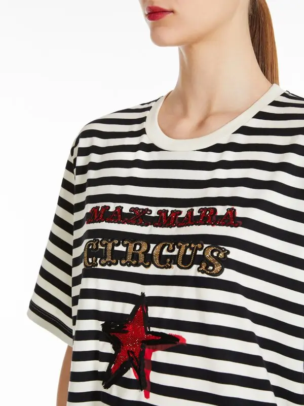 Max Mara Striped Crewneck T-shirt