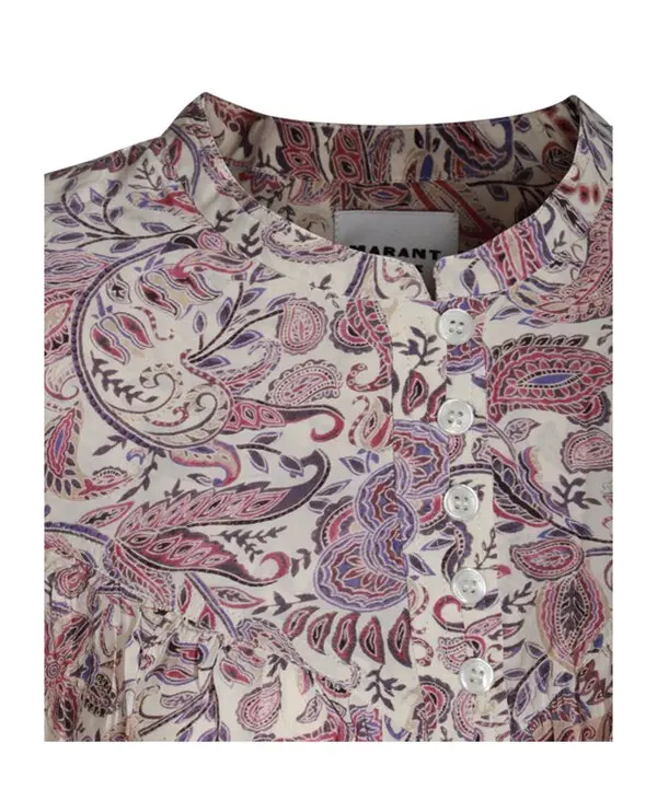 Isabel Marant Étoile Allover Printed Blouse