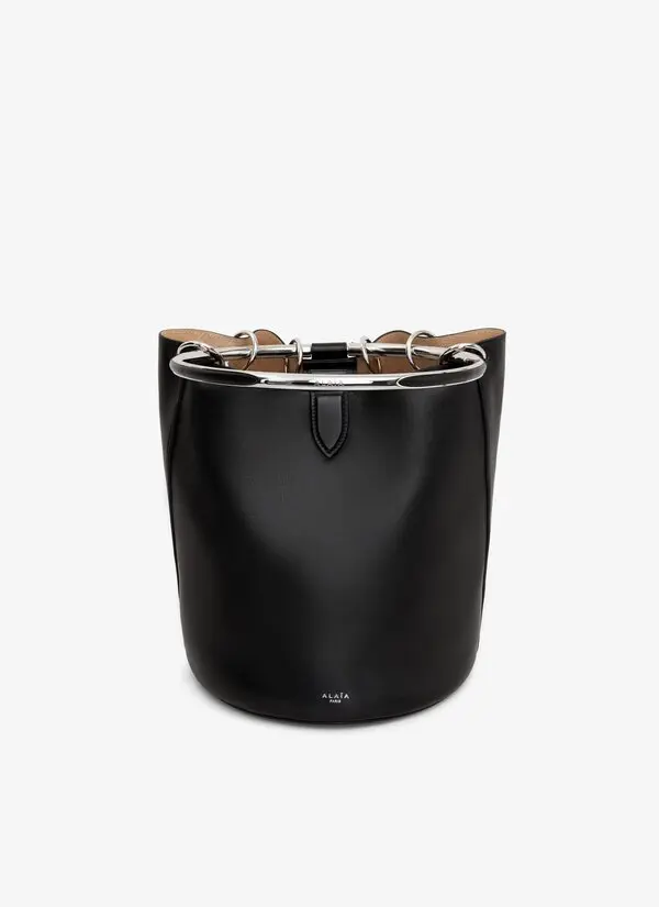 Alaïa Ring Handle Bucket Bag