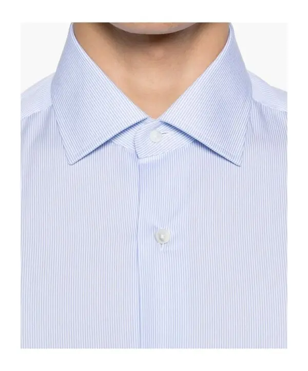 BARBA NAPOLI Long-sleeved Shirt - Light Blue