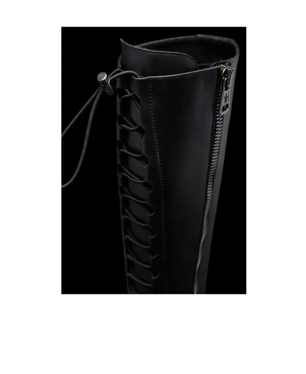 Moncler Vail Lace-up Leather Boots