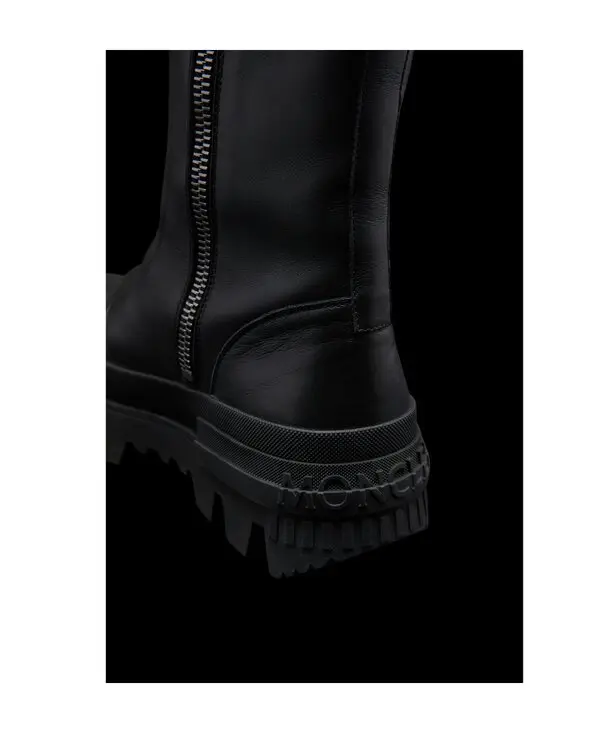 Moncler Vail Lace-up Leather Boots