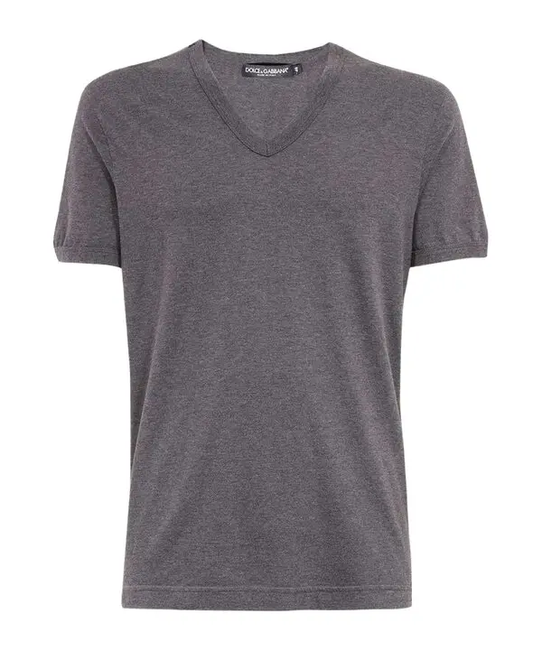 Dolce & Gabbana Cotton T-shirt - Gray