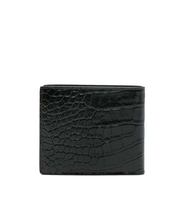TOM FORD Bi-fold Wallet - Black